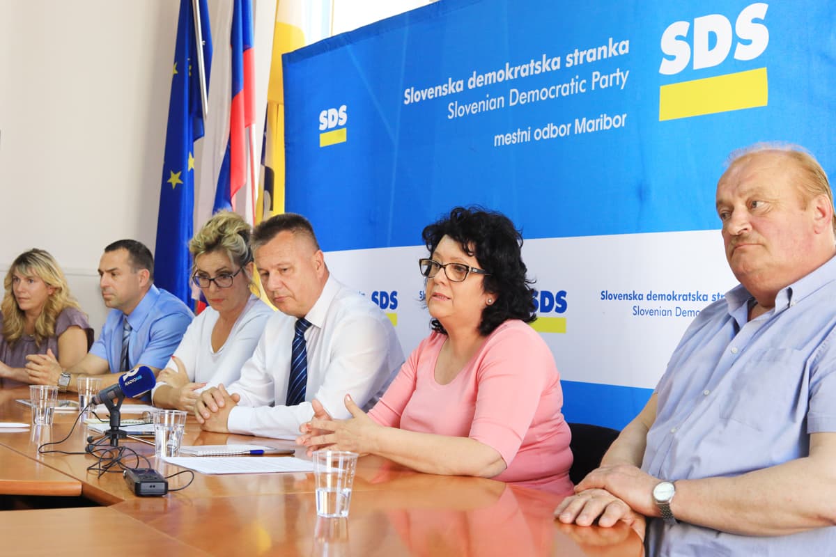 SDS predstavila kandidate za poslance v Mariboru in okolici