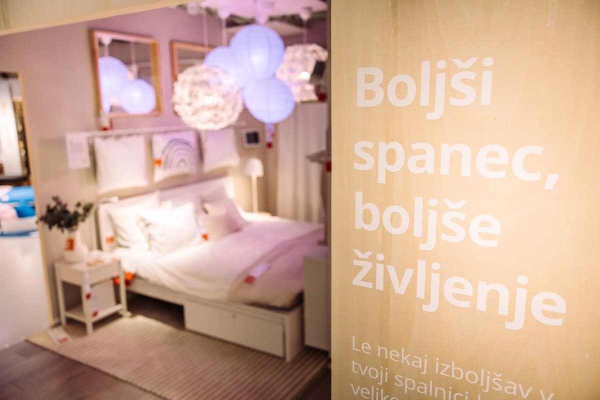 Zbudi se, čas je za spanje – Podjetje IKEA svetuje o 6 pomembnih ...