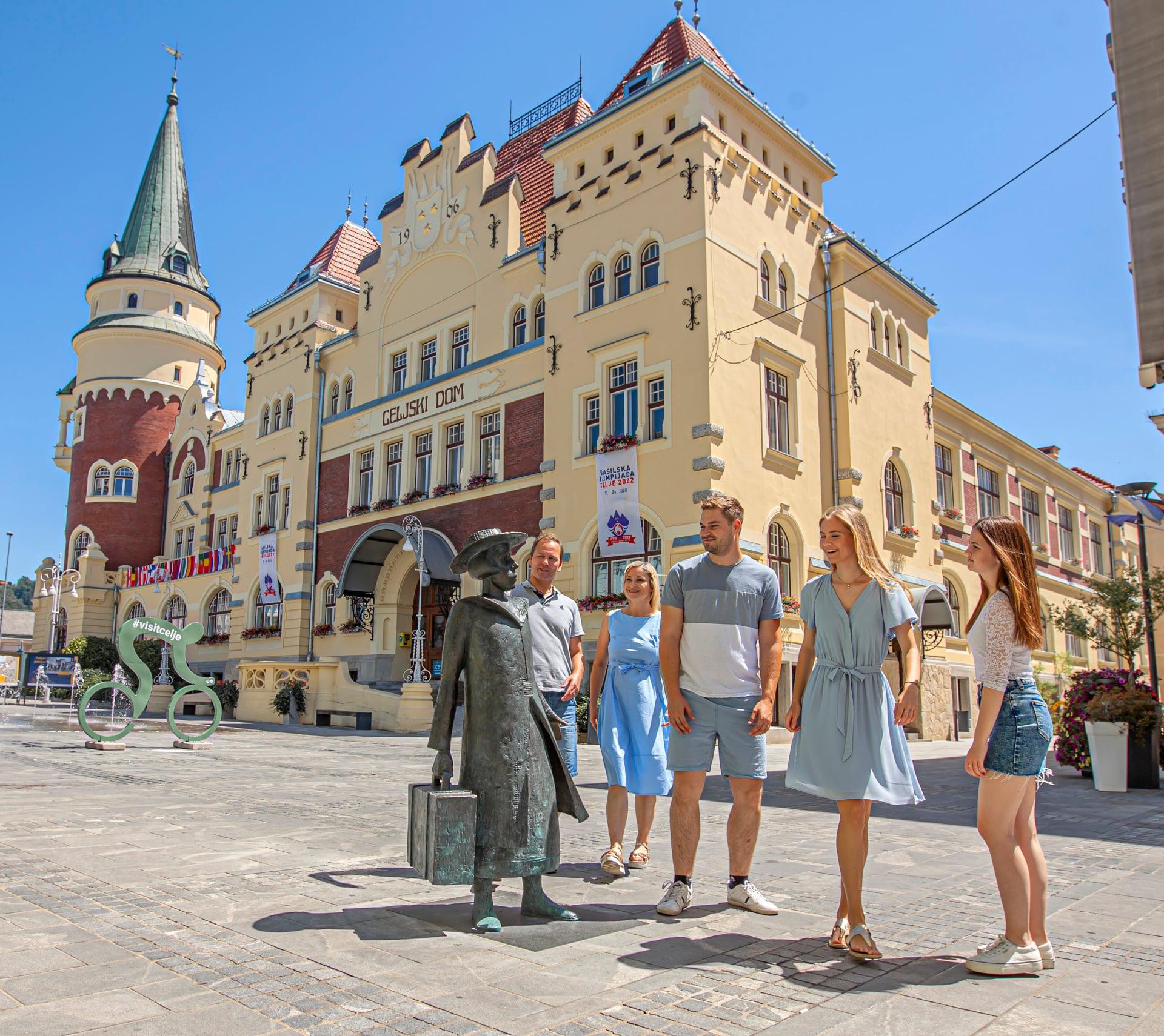 Turistom zanimivo tudi središče Celja