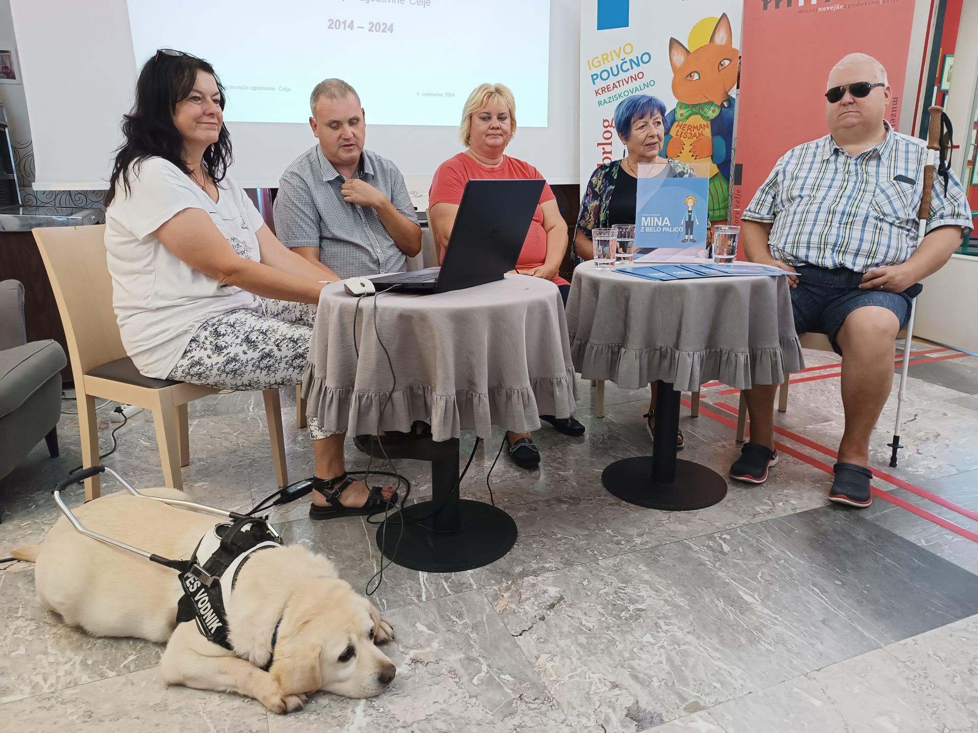 Celjski otroški muzej Hermanov brlog s stripom avtorice Aksinje ...